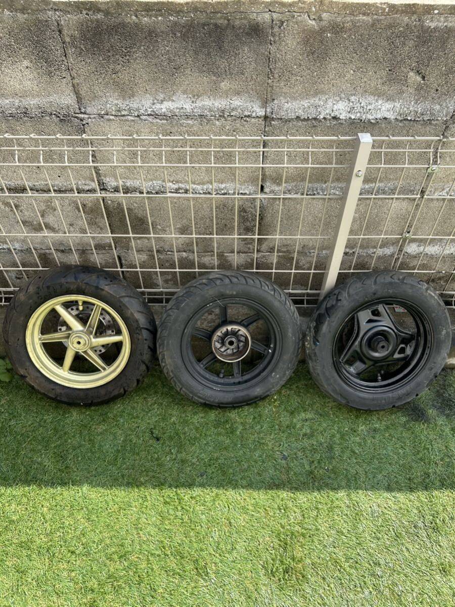 Yahoo!オークション - AF35 ZX タイヤホイールセット AF34 ディオ DIO