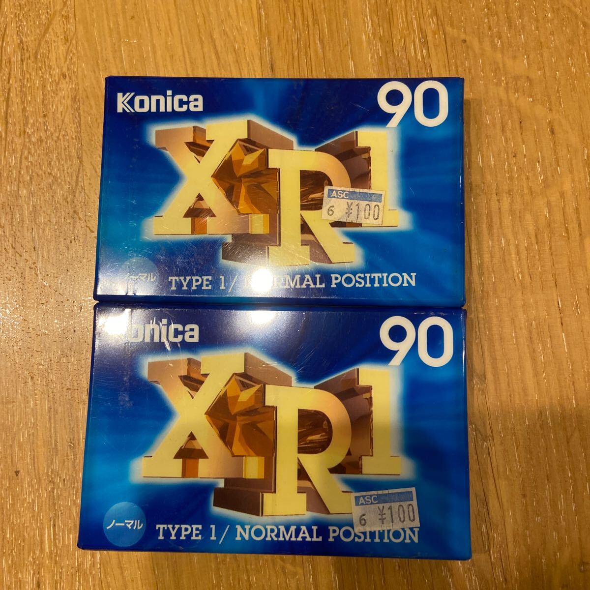 Yahoo!オークション - KonicaコニカXR1 90分カセットテープ ノーマル...