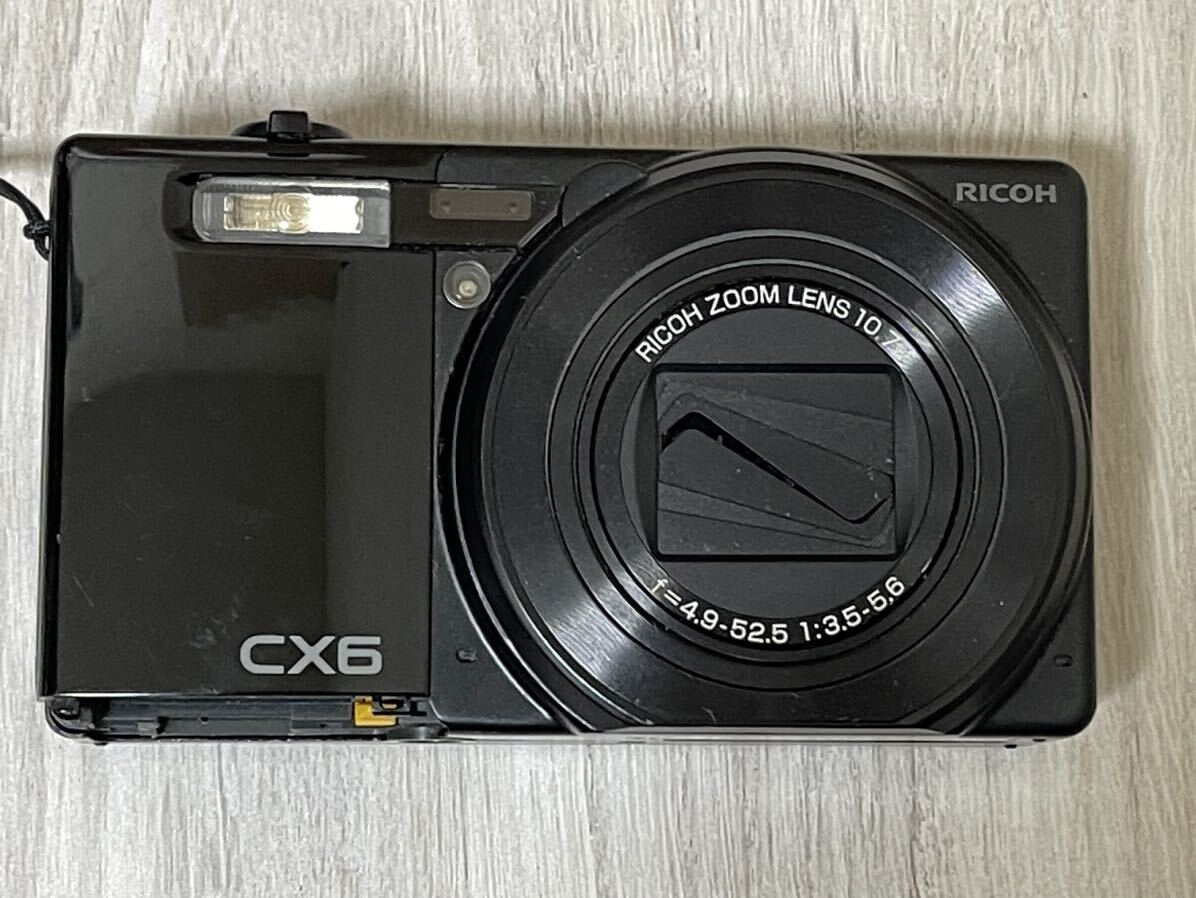 Yahoo!オークション - リコー / RICOH CX6 デジタルカメラ ブラック ジ...