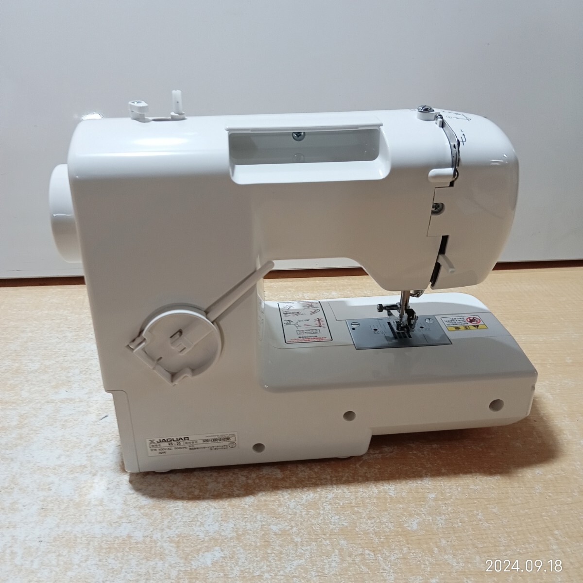 Yahoo!オークション - # JAGUAR (ジャガー) 電動ミシン KS20 通電確認...
