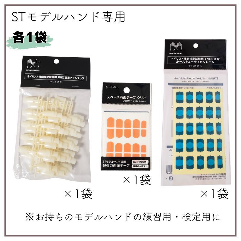 Yahoo!オークション - JNEC認定 STモデルハンド専用 ネイルチップ＆ル...