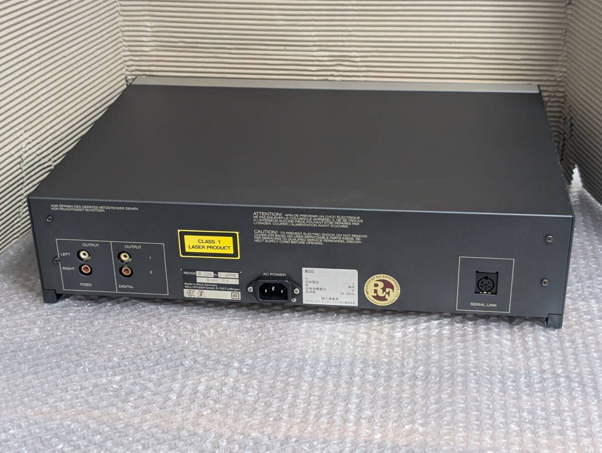 Yahoo!オークション - 【ルボックス】REVOX B126 CDプレーヤー 動作品