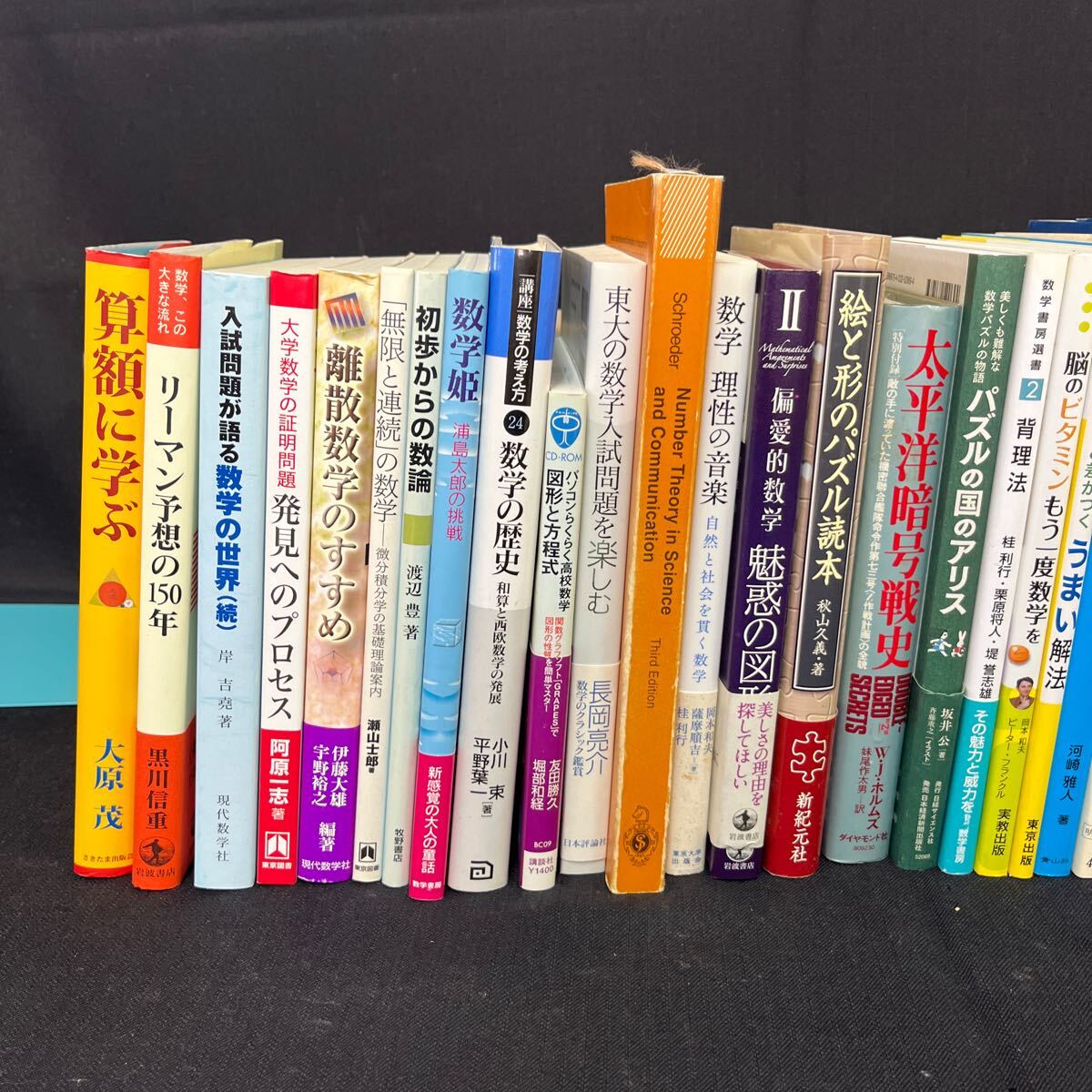 Yahoo!オークション - 古本《数学関連本まとめて》数学の大統一に挑む...