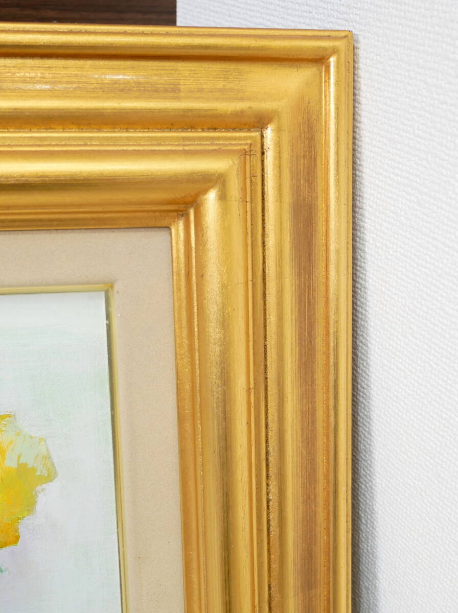 Yahoo!オークション - (R608-B39)真作保証 宮崎万平 静物画 油彩 サイ...