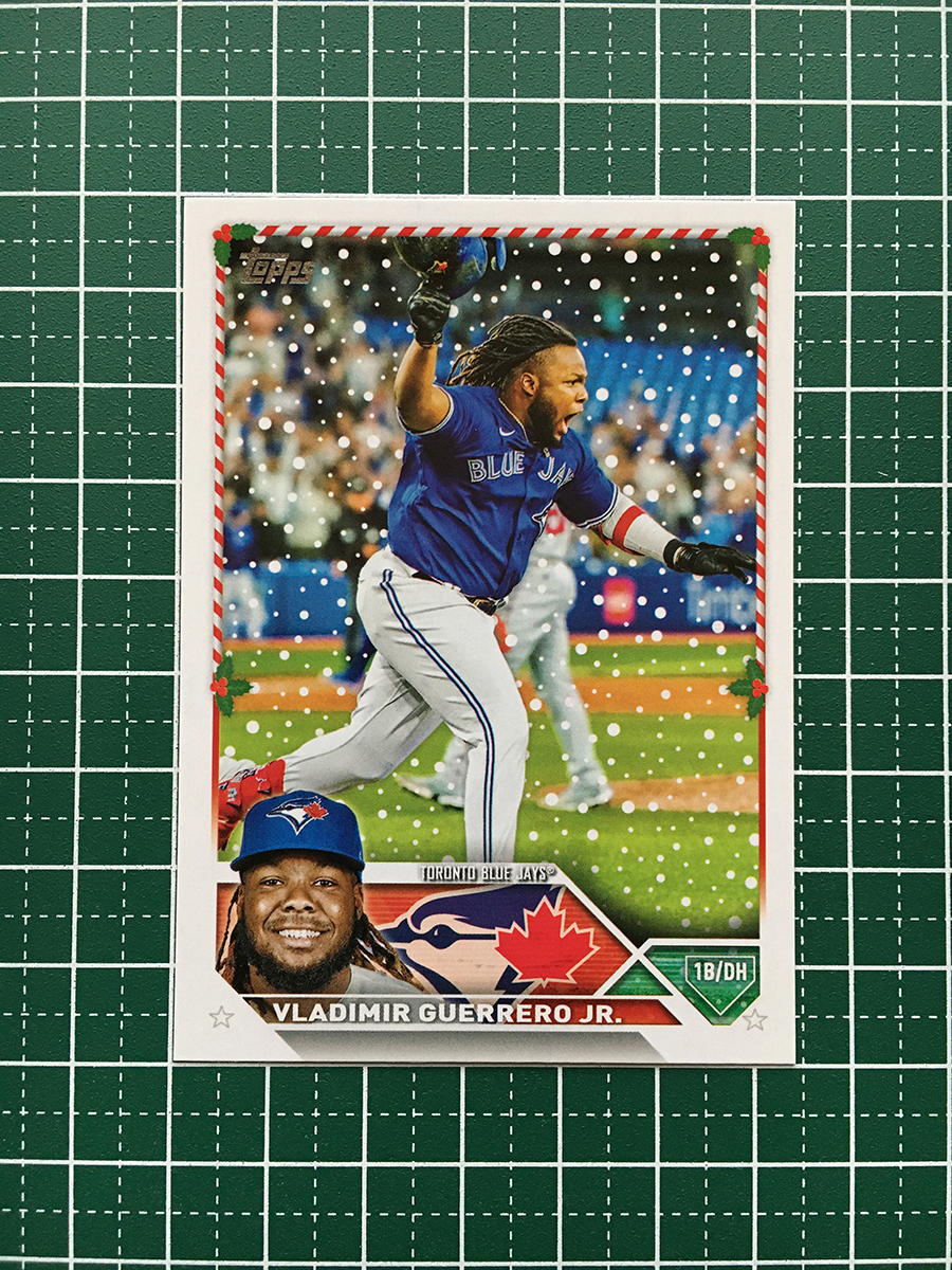 Yahoo!オークション - TOPPS MLB 2023 HOLIDAY #H92 VLADIMIR GUERRER...