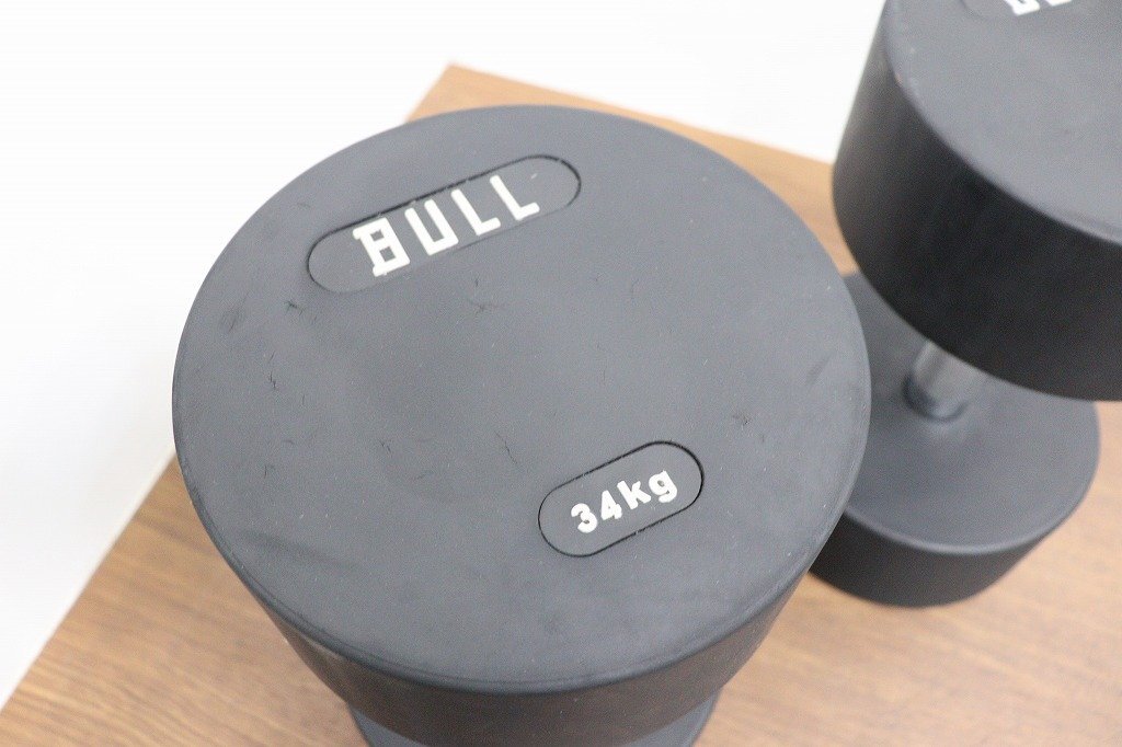 Yahoo!オークション - J8689 BULL/ブル ラバーダンベル ペア Zaoba/ザ...