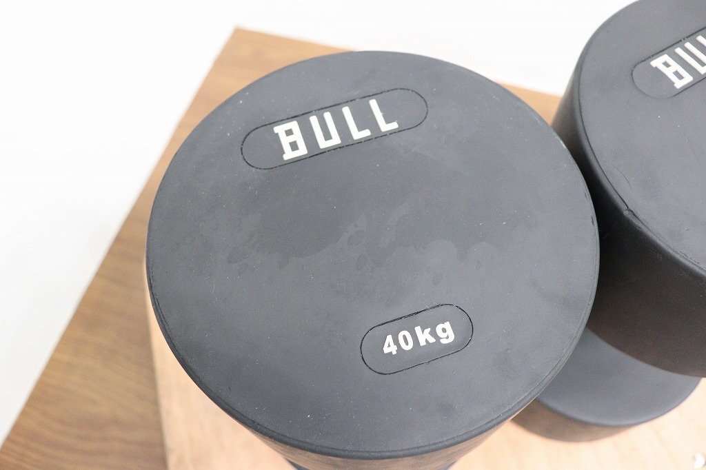 J8692 BULL/ブル ラバーダンベル ペア Zaoba/ザオバ 40kg×2 現状品 ウエイト トレーニング TPU(バーベル、ダンベル)｜売買されたオークション情報、yahooの商品 ...
