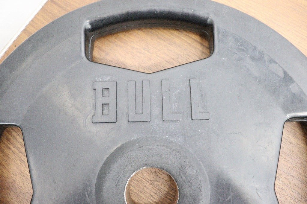 Yahoo!オークション - J8675 BULL/ブル ラバーダンベルプレート Zaoba/...