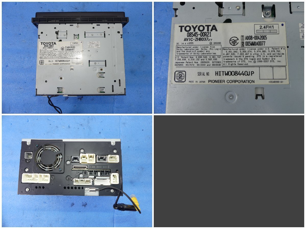 Yahoo!オークション - A5444 C TOYOTA トヨタ 純正 HDD ナビ NHZP-W58S...
