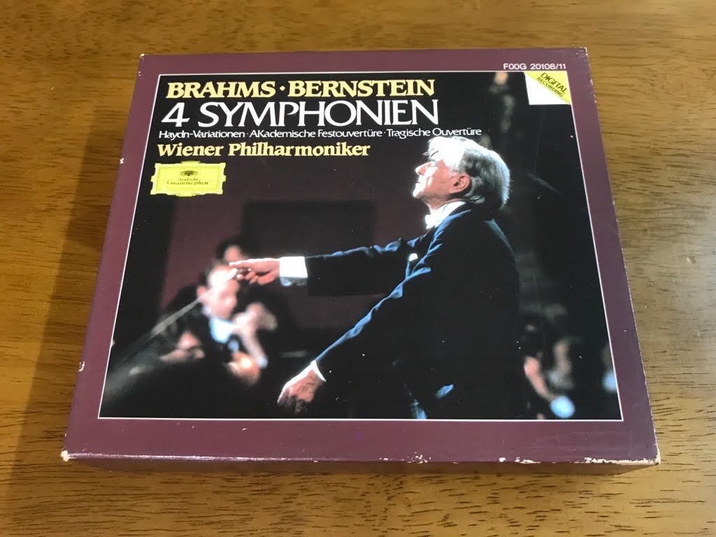 Yahoo!オークション - Y6/4枚組CD ブラームス 交響曲全集 レナード・バ...