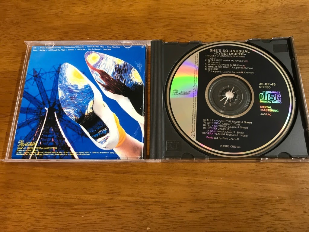 Yahoo!オークション - Y6/CD シンディ・ローパー N.Y.ダンステリア (SH...