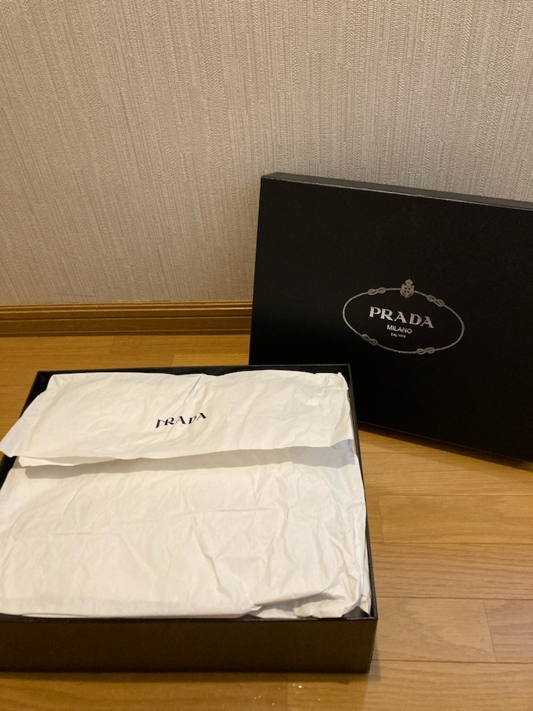 PRADA プラダ 23AW Diapason オペーク ブラッシュド レザー PRADA プラダ 23AW Diapason オペーク ブラッシュド レザー