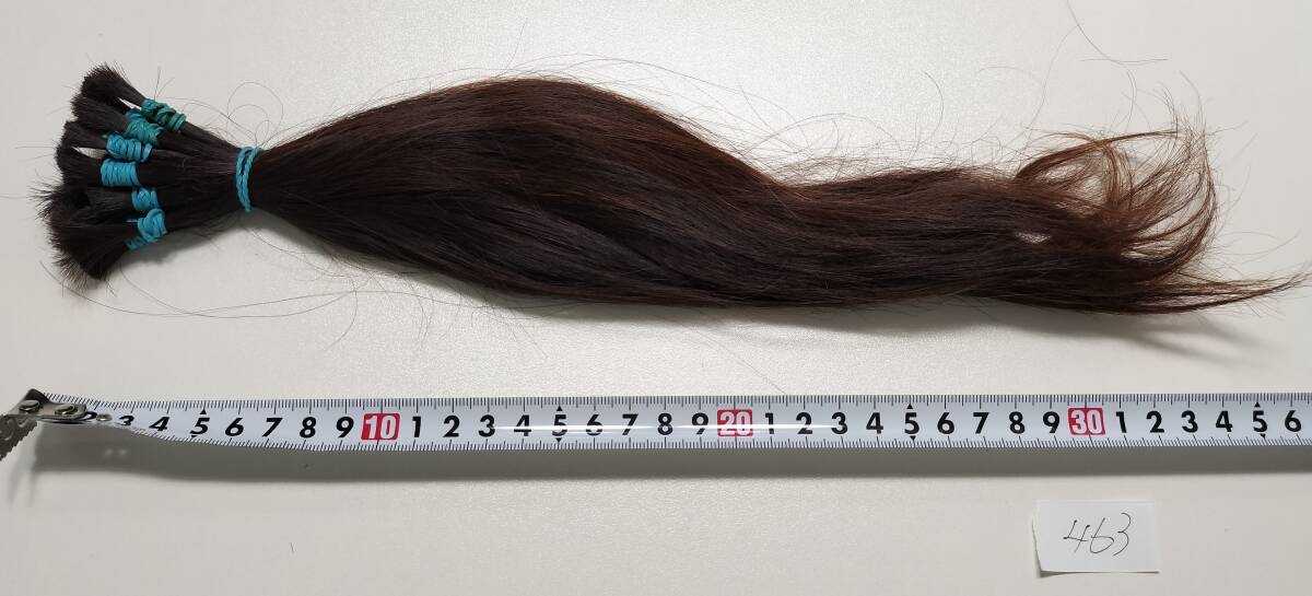 Yahoo!オークション - 40代 約33cm 約42g 髪束 髪の毛【a-463】