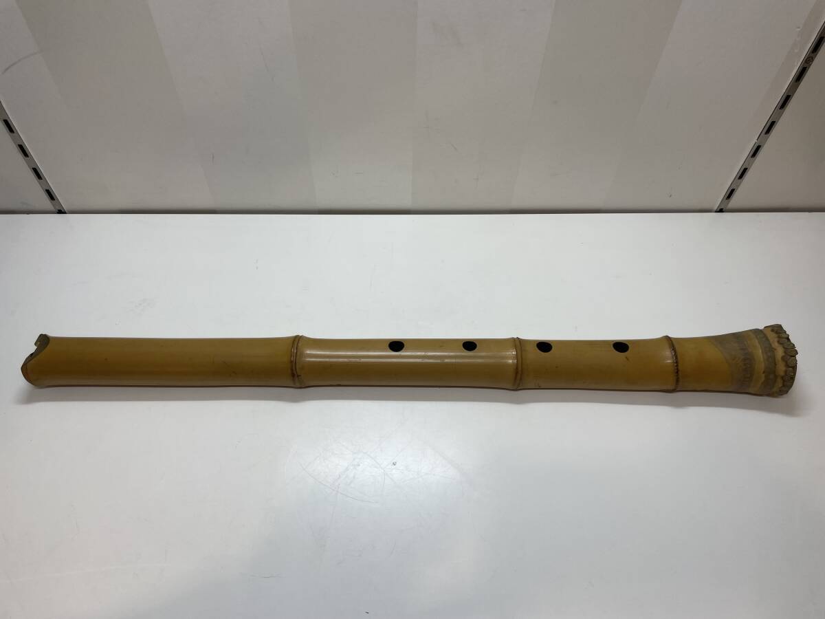 Yahoo!オークション - #2234 尺八 芳童銘 琴古流 百瀬芳童 和楽器 古管...