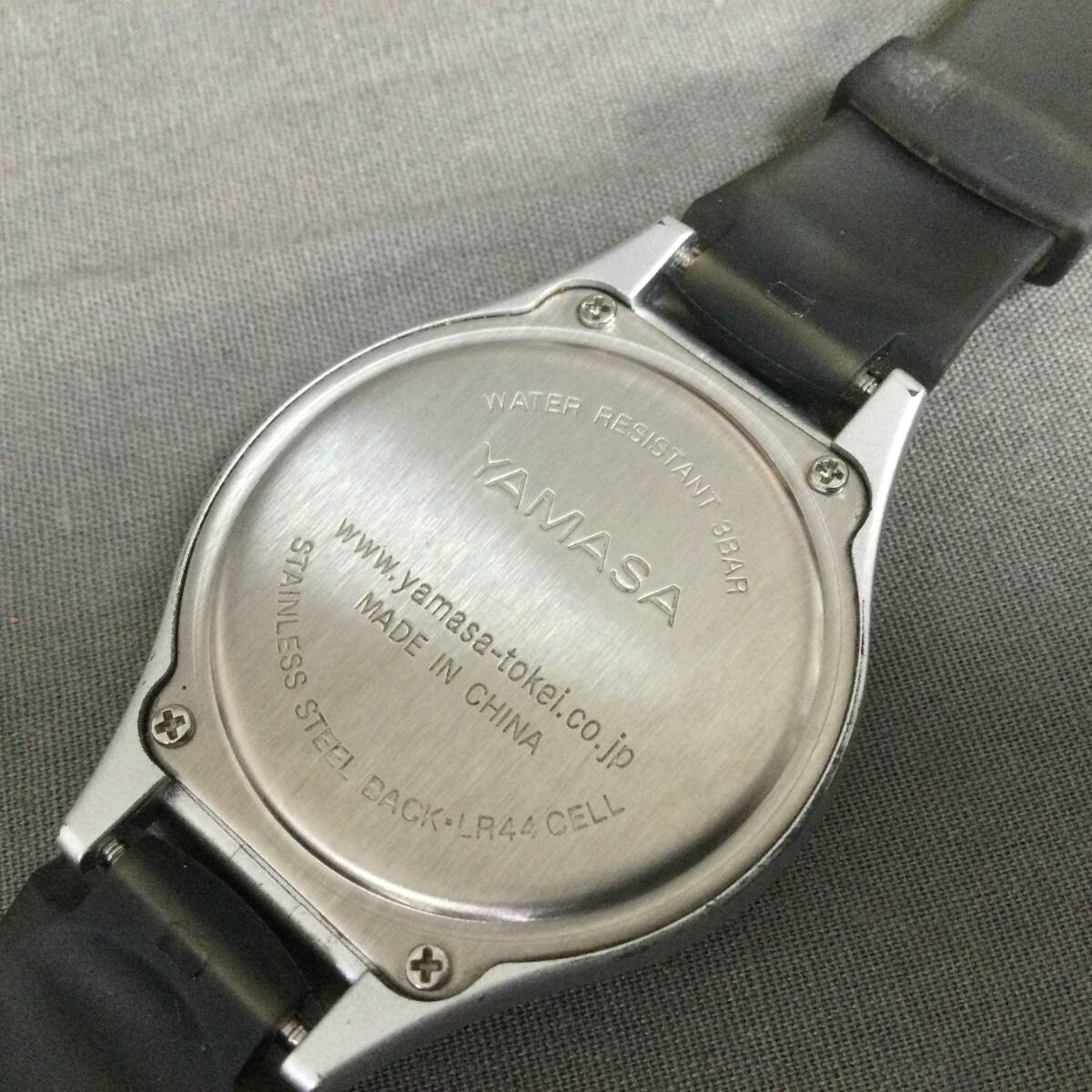 569/19 272557 YAMASA 山佐 TM-350 デジタル 稼働 ブラック×シルバー 万歩計 歩数計 時計計器 腕時計(その他)｜売買されたオークション情報、yahooの商品情報を ...