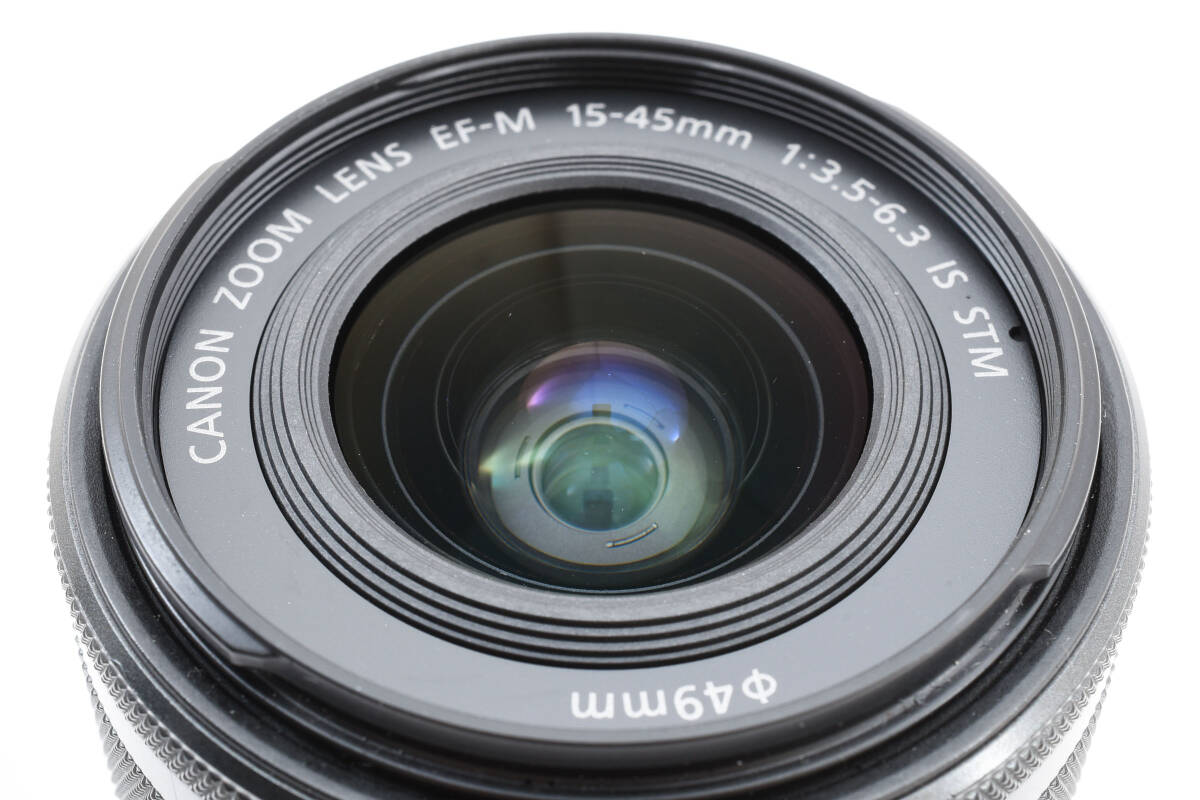 Yahoo!オークション - 動作OK Canon EF-M 15-45mm F3.5-6.3 IS STM キ...