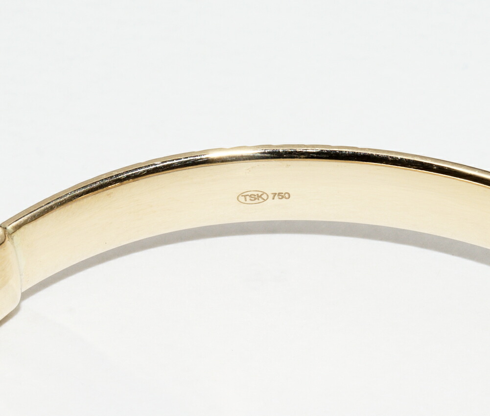 Yahoo!オークション - バングル K18YG