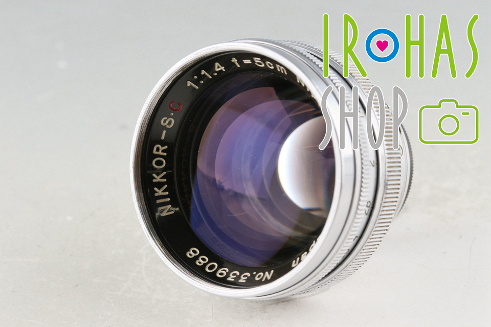 Yahoo!オークション - Nikon Nikkor-S.C 50mm F/1.4 Lens for Nikon S ...