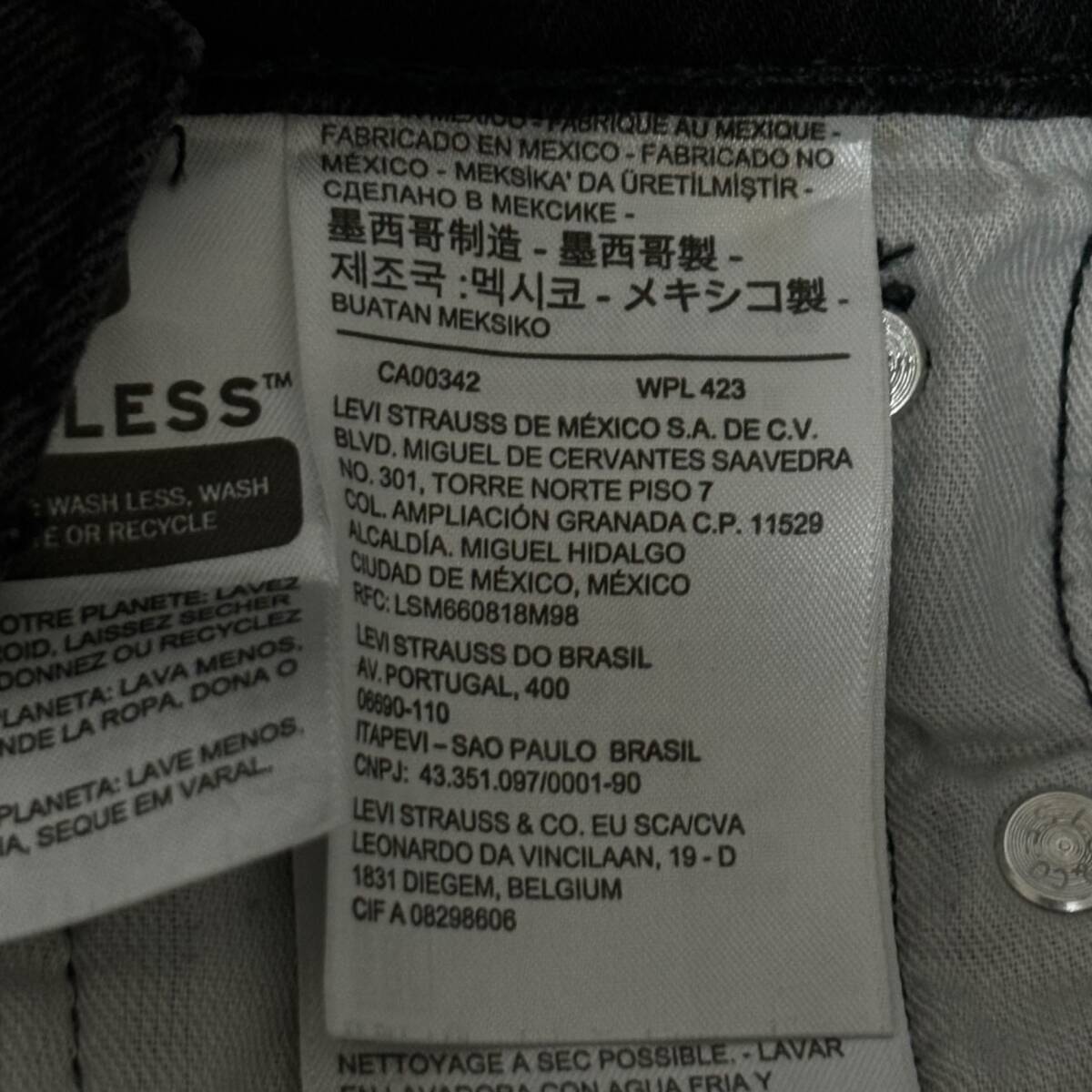 Yahoo!オークション - 030 リーバイス 511 w30 アメリカ古着 メキシコ...