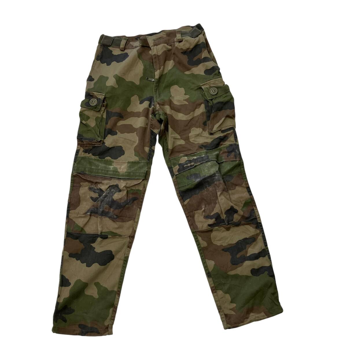 Yahoo!オークション - A89 フランス軍 7L 古着 迷彩 カモフラ コンバッ...