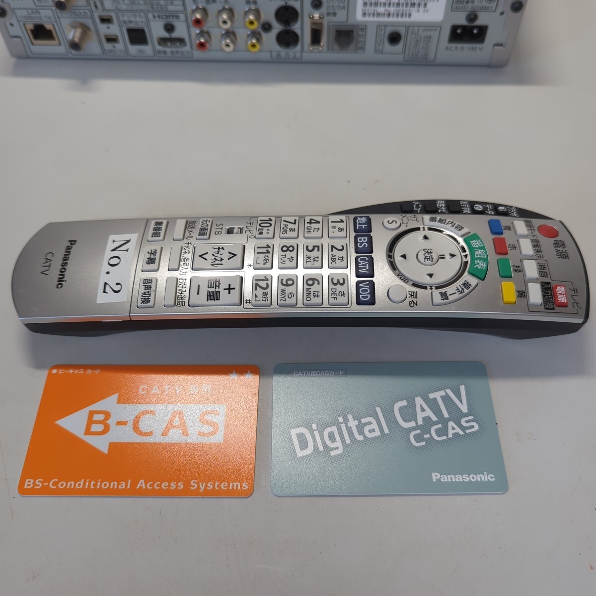 Yahoo!オークション - panasonic パナソニック 通電OK TZ-DCH820 CATV ...