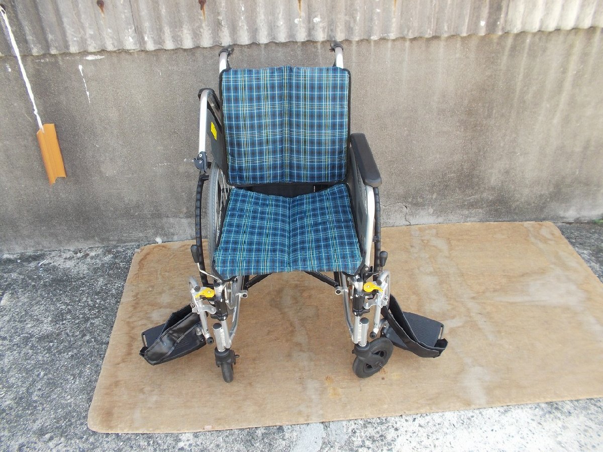 Yahoo!オークション - TS-24-0904-03 ミキ MIKI 自走用車いす スキット...