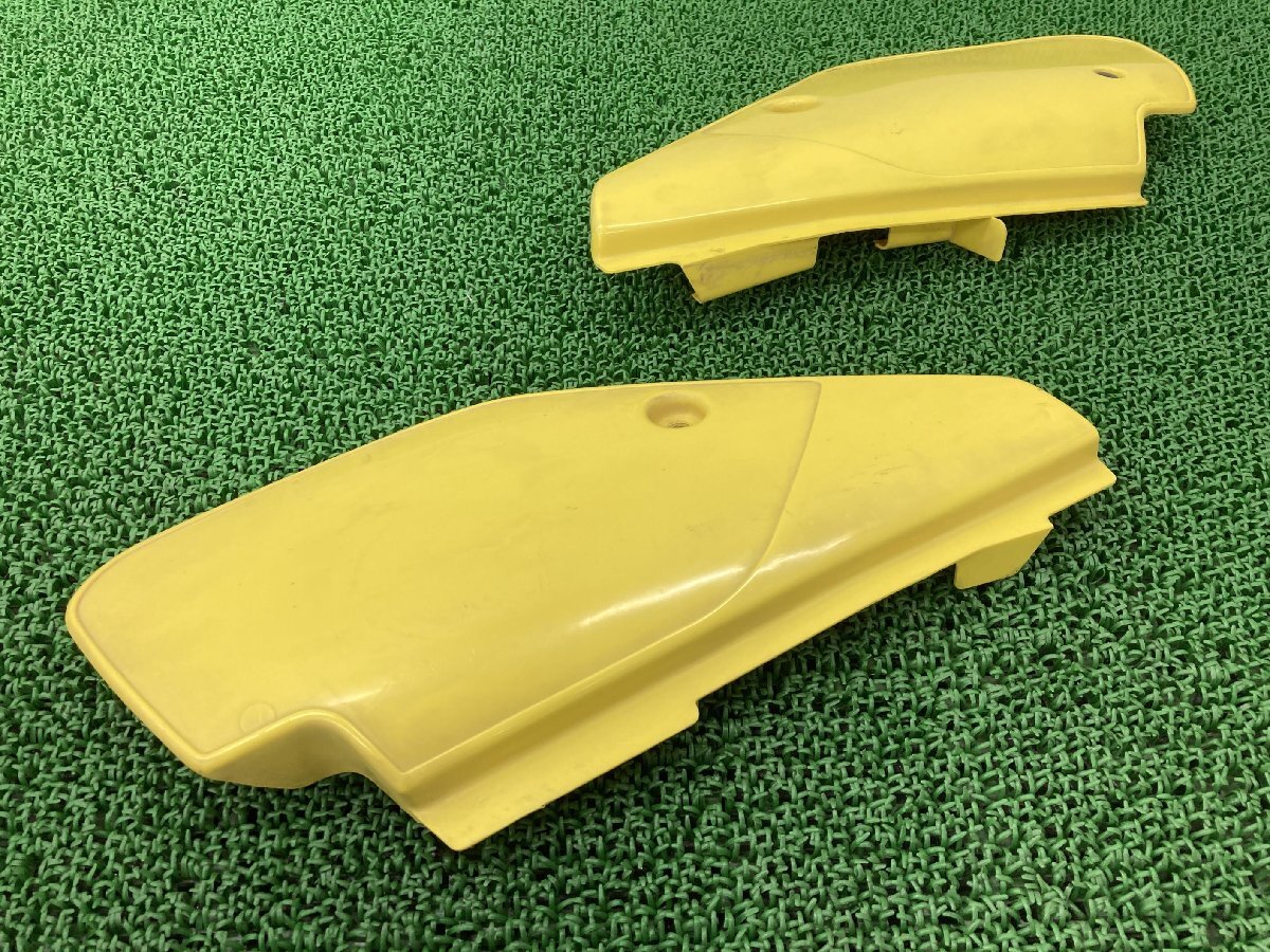 Yahoo!オークション - CRM50 CRM80 サイドカバー 左右 黄 GS2/GW6 ホン...