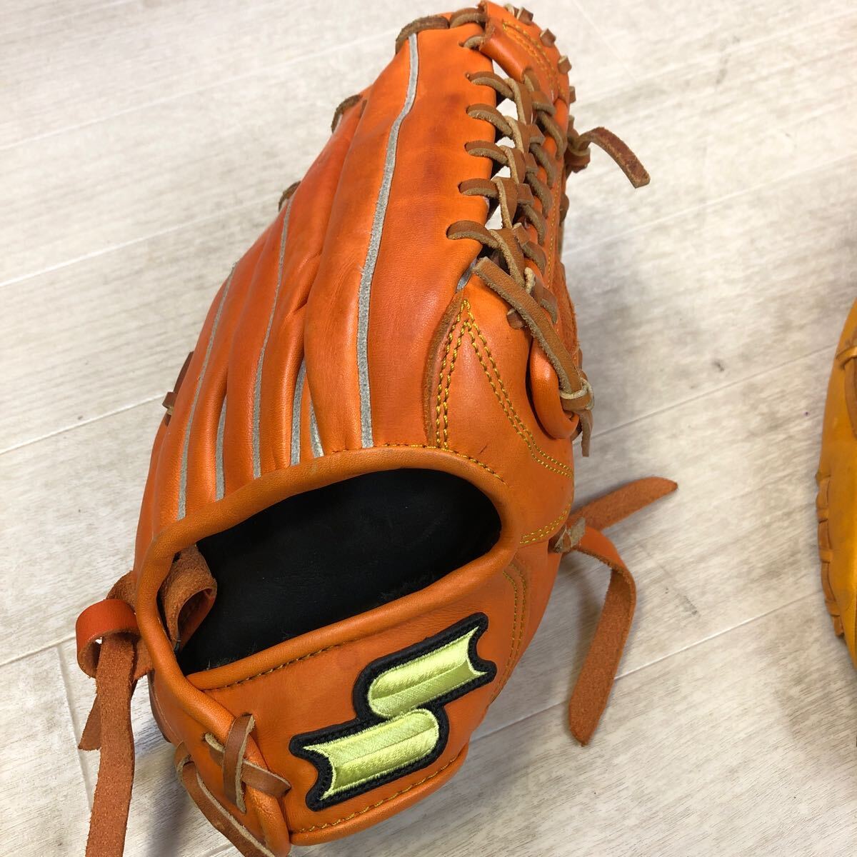 Yahoo!オークション - KS6) ローリングス SSKグローブ2個セット 野球 ...