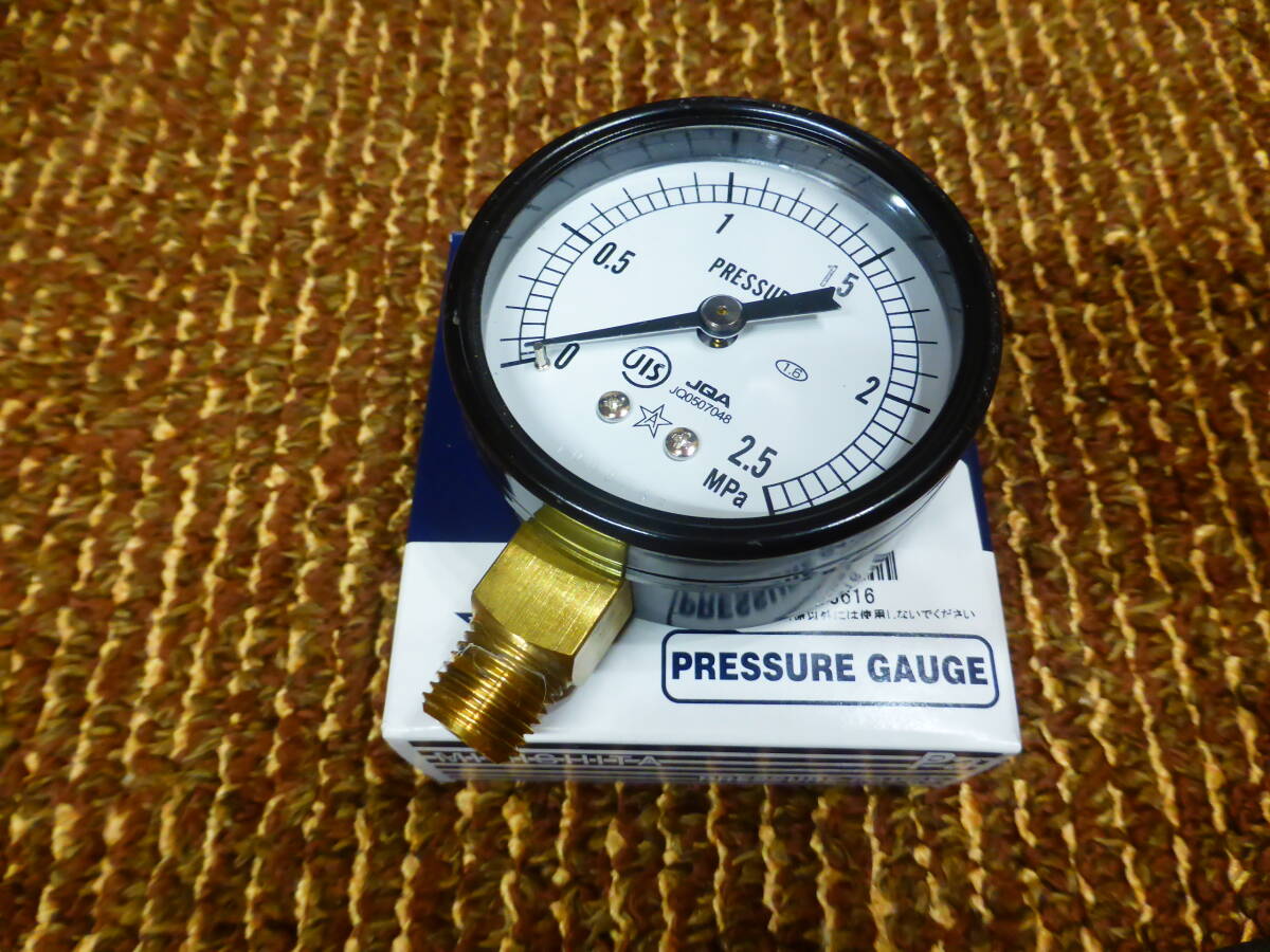 右下精器製造 汎用圧力計 Φ60 R1/4 A枠 圧力レンジ0 2.5MPa(その他)｜売買されたオークション情報、yahooの商品情報をアーカイブ公開 - オークファン（aucfan.com）