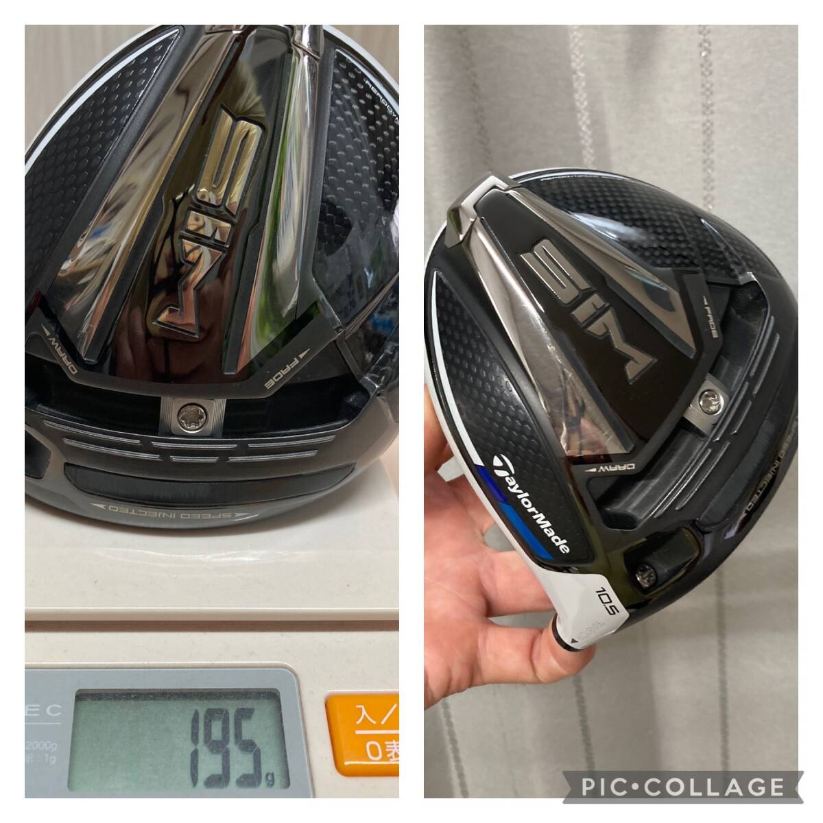 Yahoo!オークション - コース未使用/SIM 10.5°195gヘッド単品郵便物定...