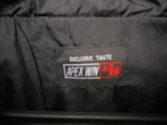 Yahoo!オークション - APEXWIN 裏地フリースブルゾン 755-1 ブラック L...