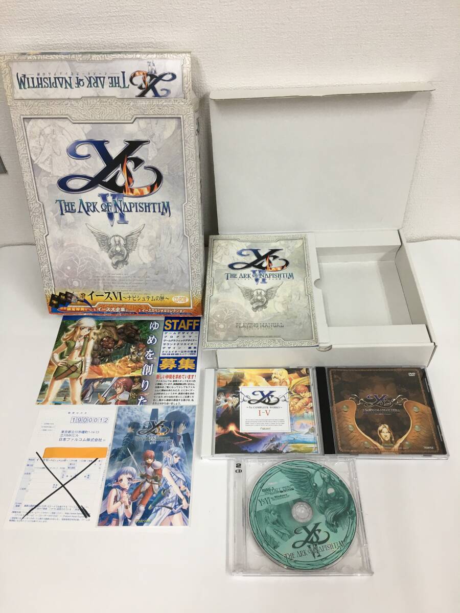 F952 Windows 98/Me/2000/XP Ys VI THE ARK OF NAPISHTIM イース6 ナピシュテムの匣(RPG)｜売買されたオークション情報、yahooの商品 ...