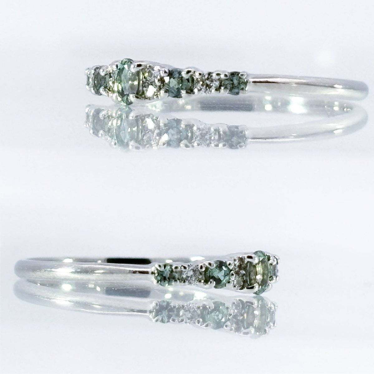 Yahoo!オークション - アレキサンドライト0.18ct ダイヤモンド0.05ct ...