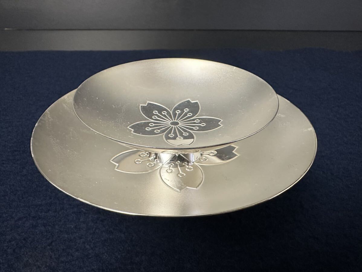 Yahoo!オークション - [A968] 銀盃 純銀 盃 137g シルバー 造幣局製 SI...