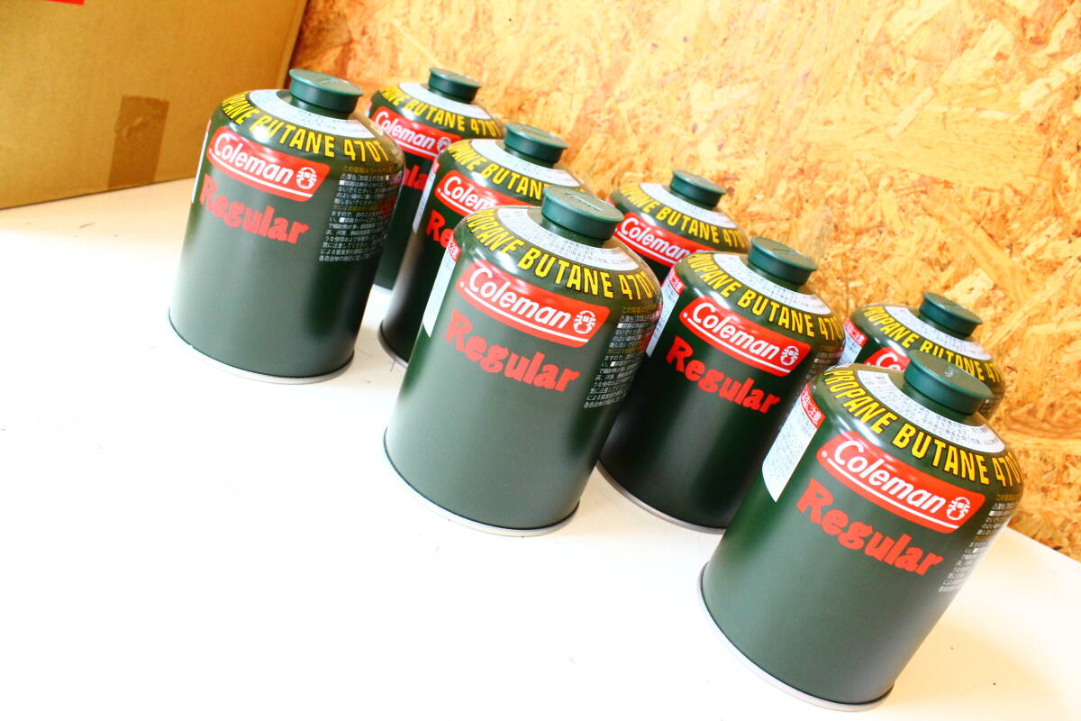 Yahoo!オークション - KH09170 Coleman PROPANE BUTANE 470Tx8 純正LP...