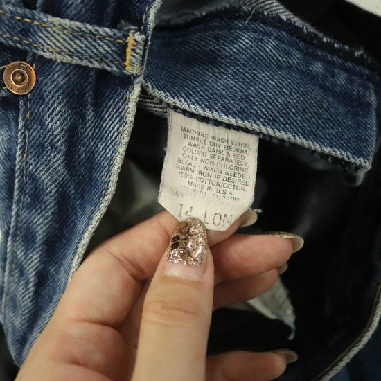 Yahoo!オークション - g708 90sビンテージ USA製 レディース LEE リー ...