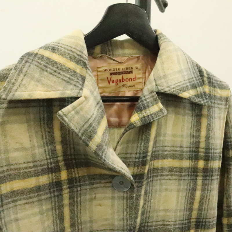 S739 50sビンテージ レディース Vagabond ウールジャケット 1950 S739 50sビンテージ レディース Vagabond ウールジャケット 1950