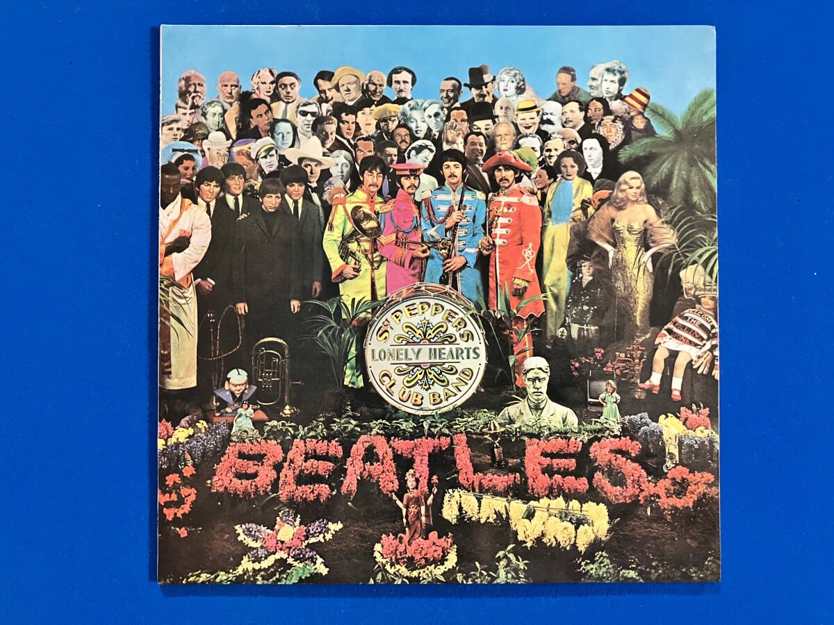 LP ビートルズ The Beatles - SGT. Peppers Lonely Hearts Club Band 東芝 赤盤 ODEON OP-8163(SGT. PEPPER'S ...