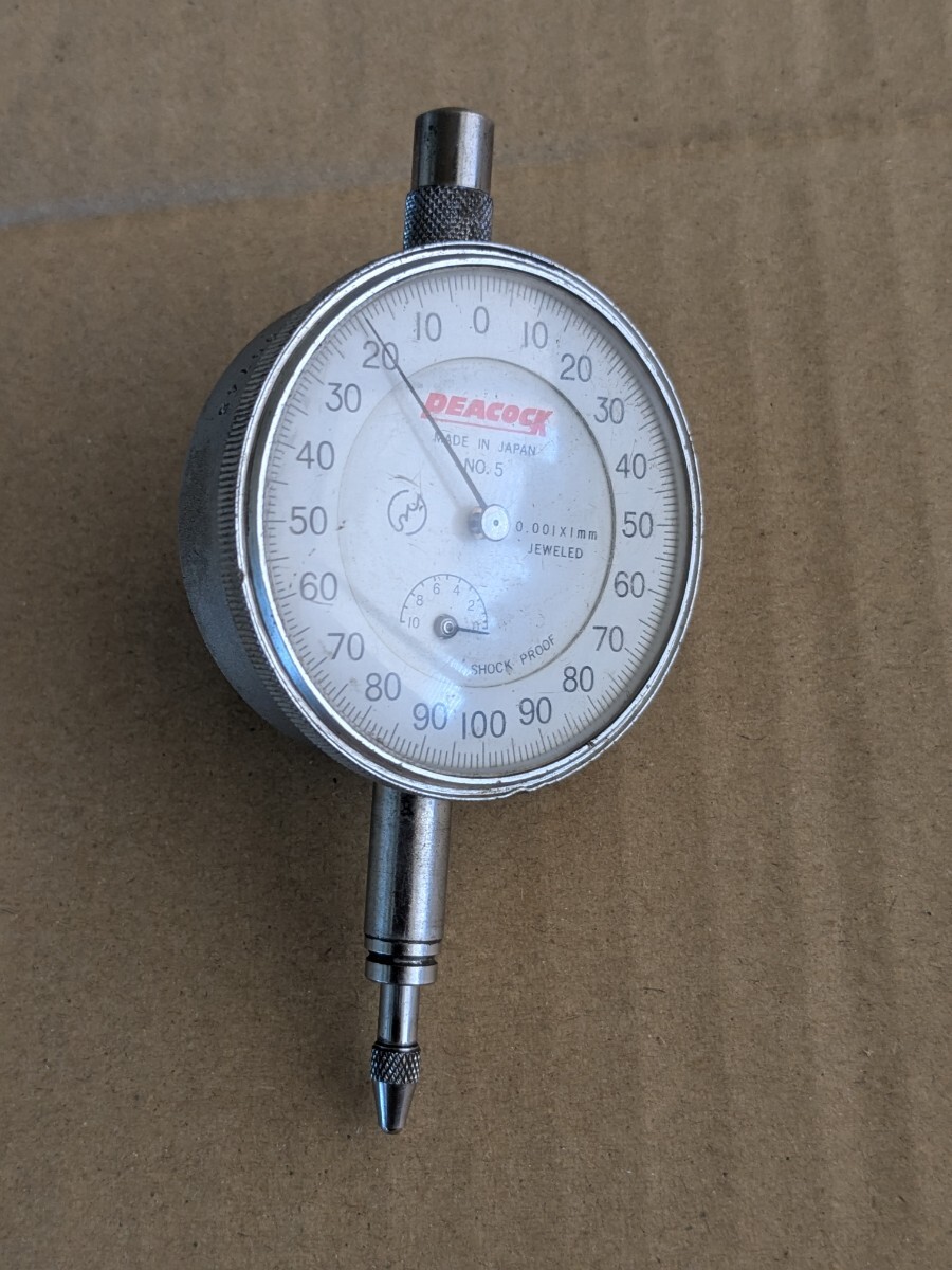Yahoo!オークション - ピーコック ダイヤルゲージ 0.001mm