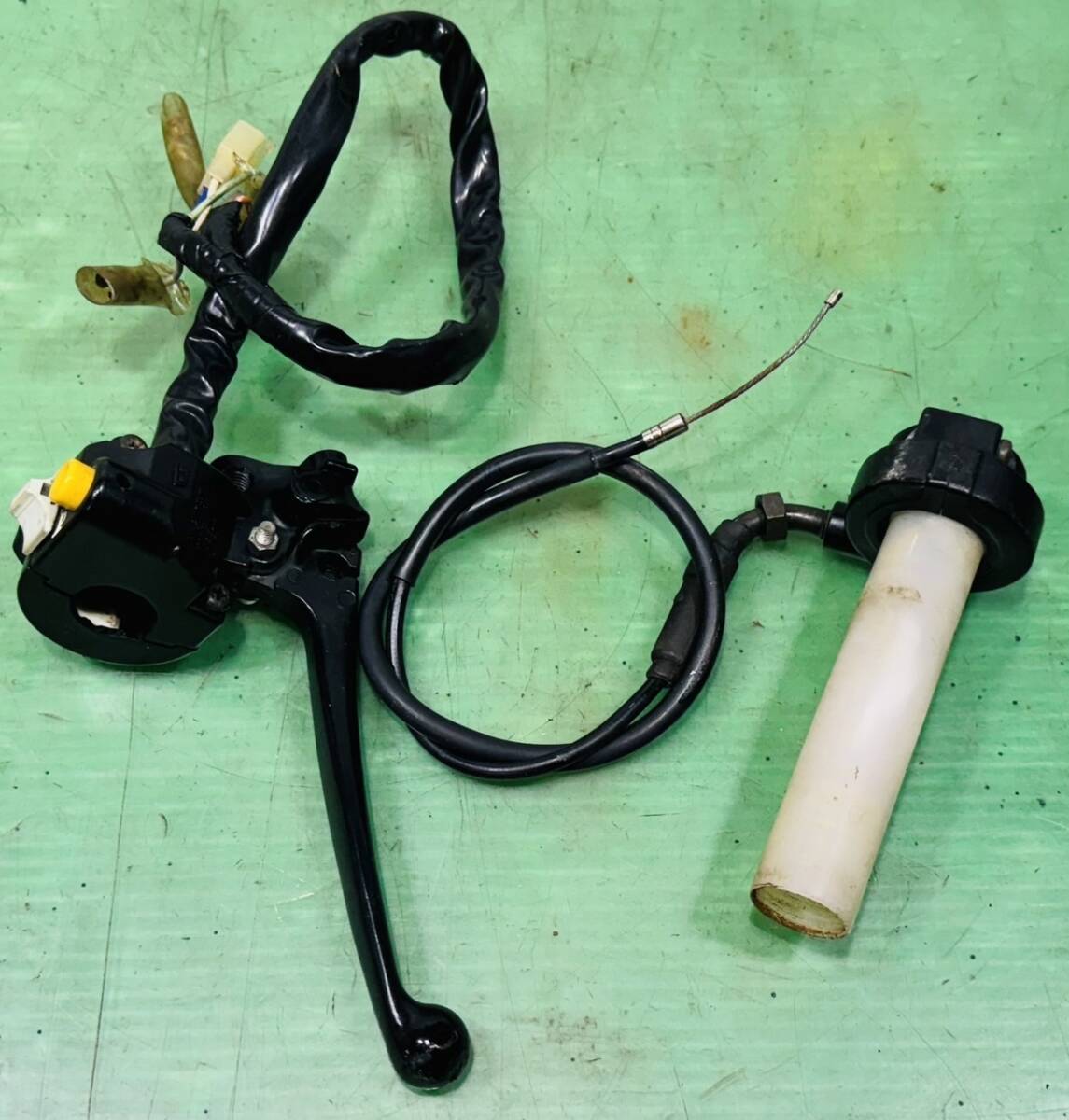 Yahoo!オークション - モンキーR AB22 ハンドルスイッチスロットルレバ...