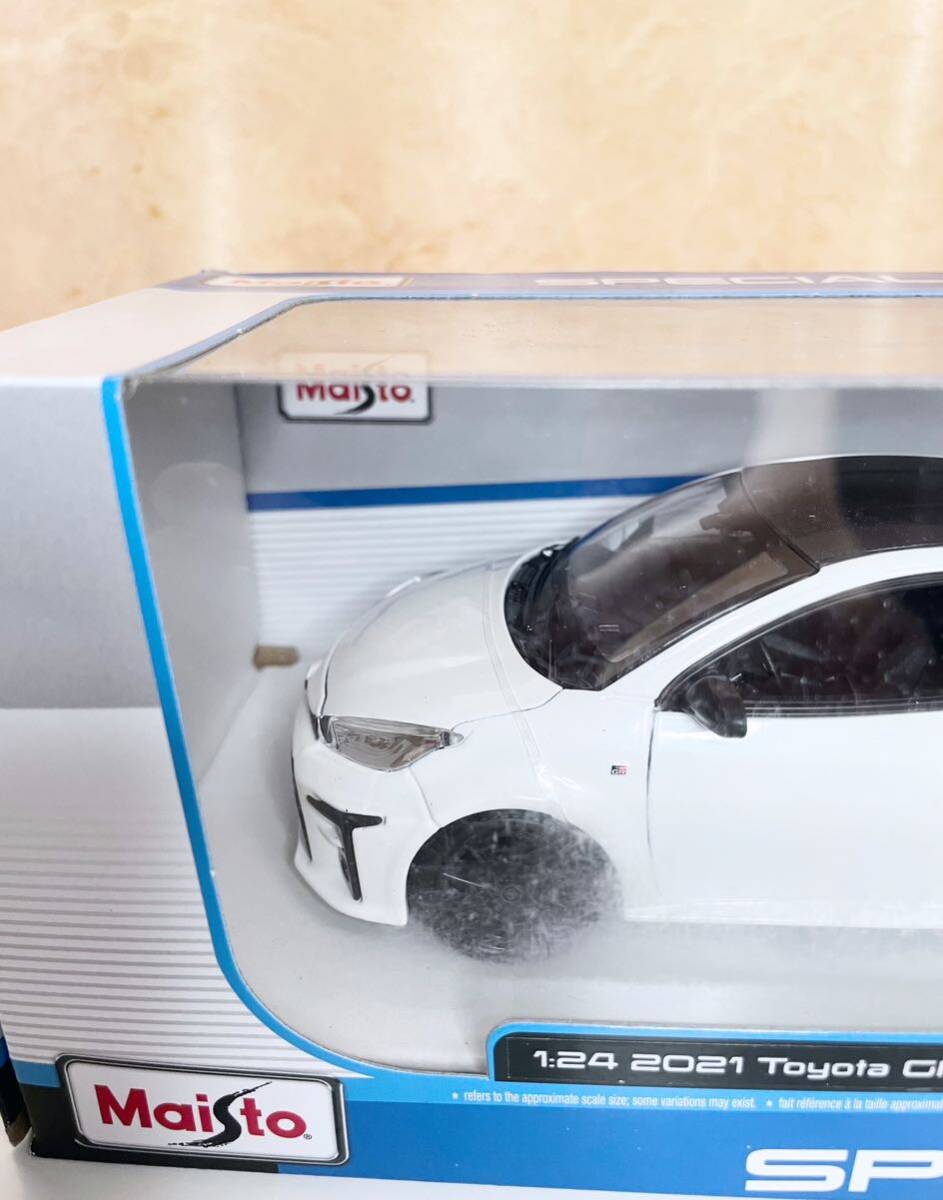 Yahoo!オークション - 1／24 Maisto トヨタ GRヤリス ホワイト