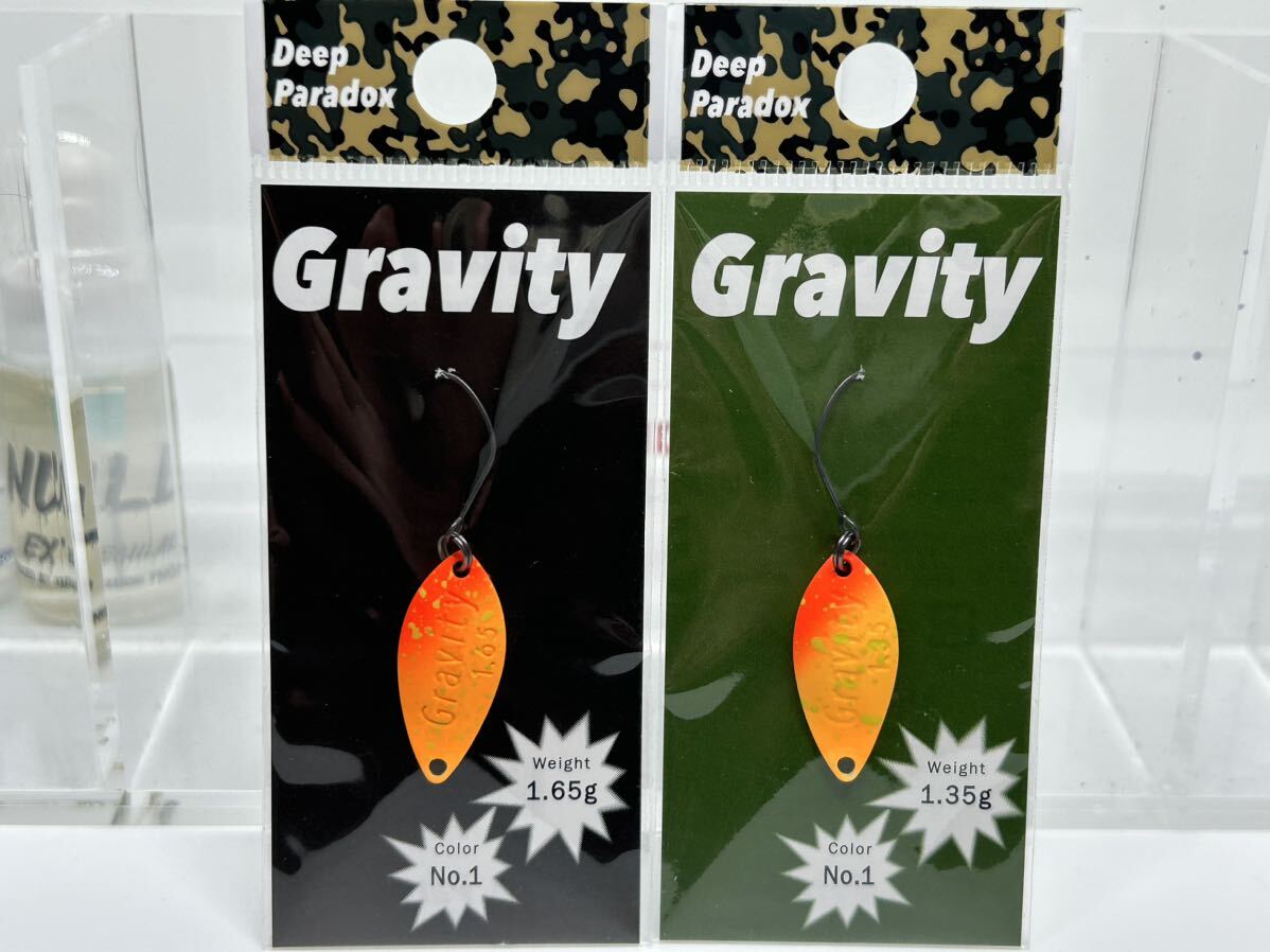 ストック放流 Deep Paradox Gravity ディープパラドックス グラビティ 1.35g 1.65g 炎ファースト 2枚セット(スプーン)｜売買されたオークション情報、yahooの ...