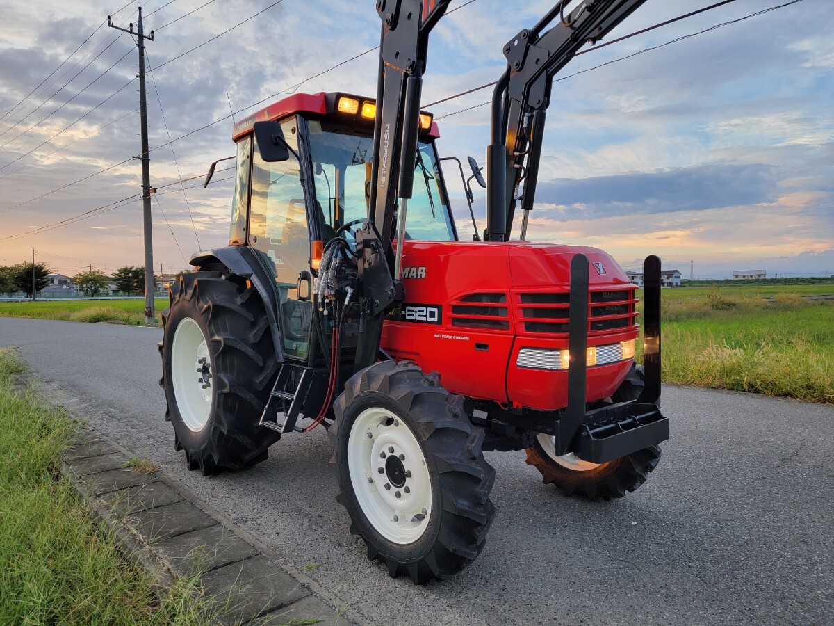 ヤンマー エコトラ UFO トラクター AF620 62馬力 ハヤブサ G150 フロントローダー 外部油圧取り出口 自動 耕深 水平 クリープ付き(車体)｜売買されたオークション情報 ...