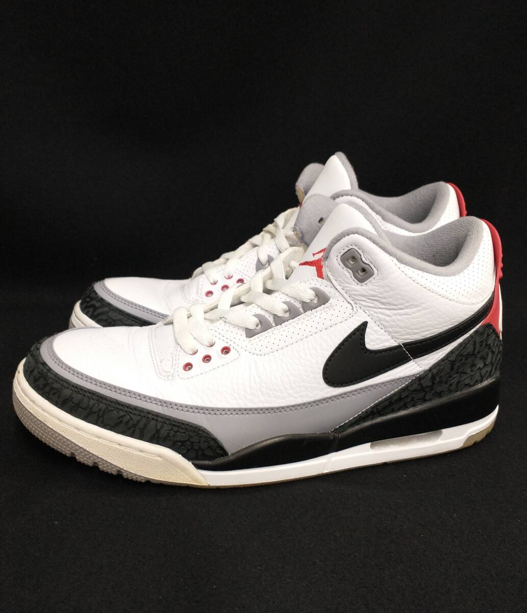 Yahoo!オークション - NIKE AIR JORDAN 3 AJ3 RETRO TINKER HATFIELD ...