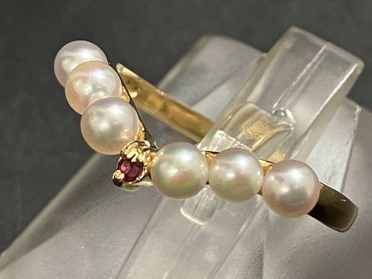 Yahoo!オークション - K18 約12号 約1.7g リング