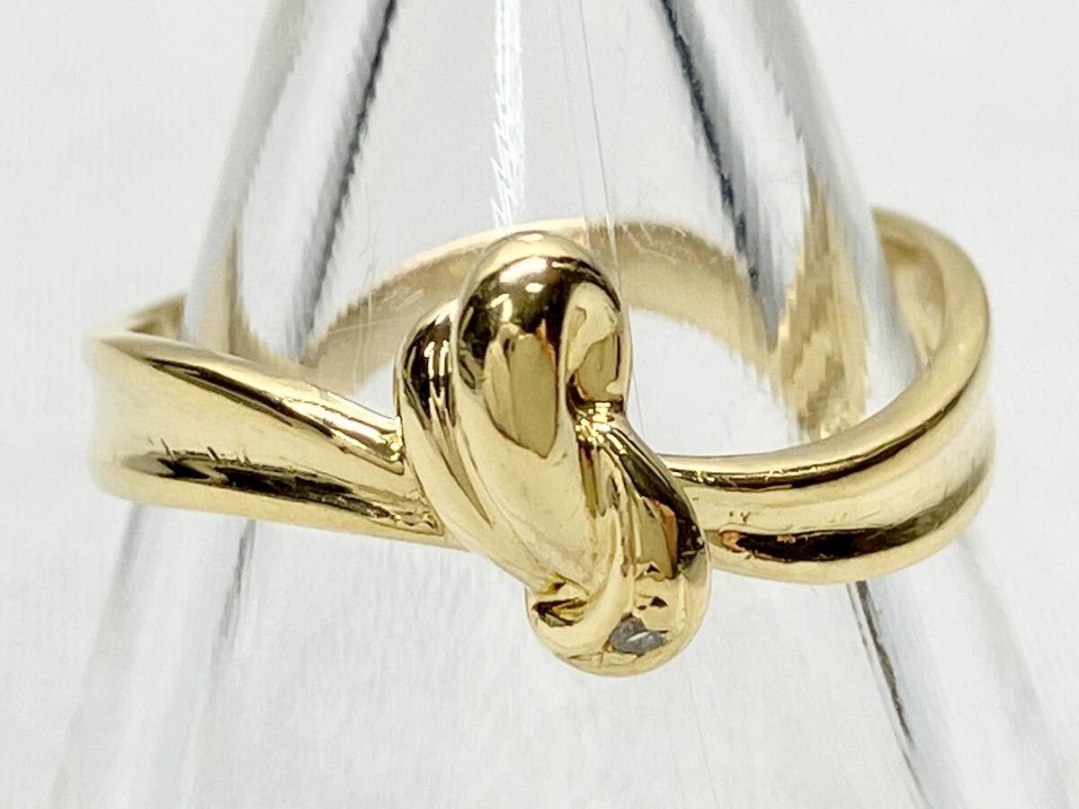 Yahoo!オークション - K18 リング 11号 2.6g H0.8×W0.4cm 幅0.2-0.3cm