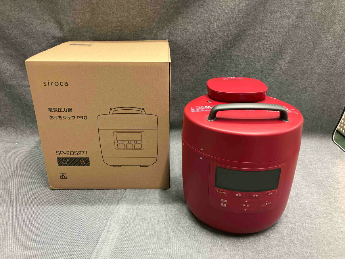 Yahoo!オークション - siroca おうちシェフ PRO SP-2DS271 電気圧力鍋...