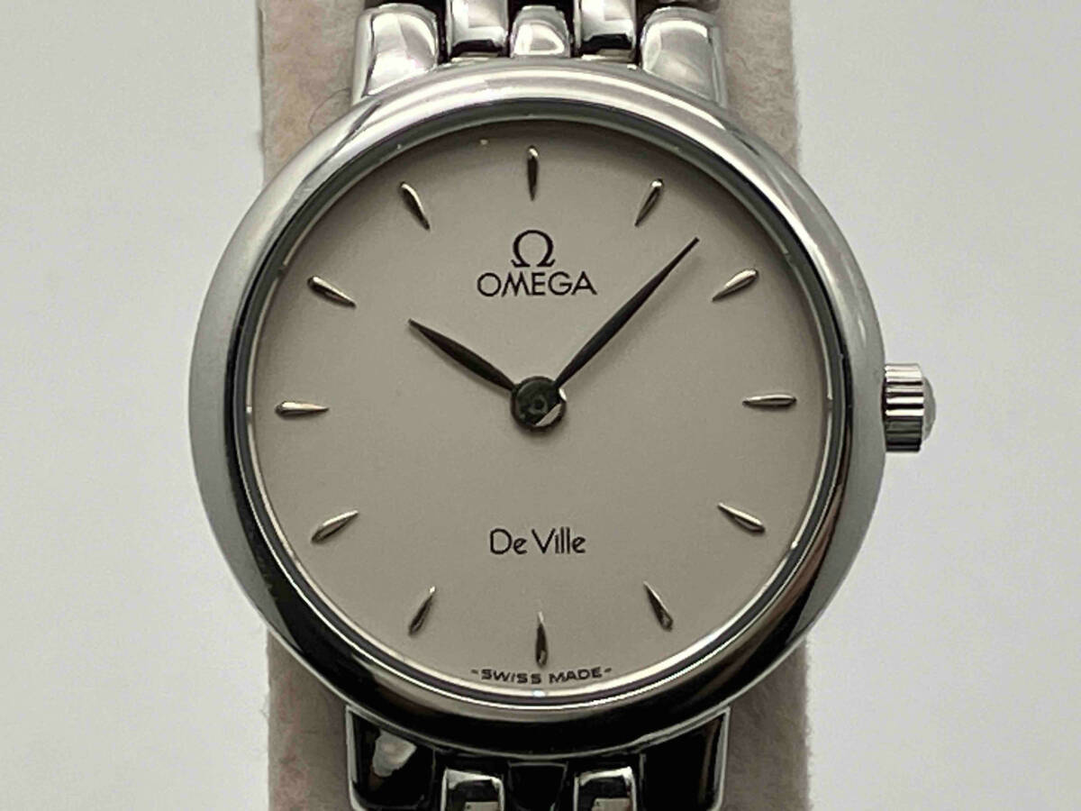 Yahoo!オークション - 【ジャンク】OMEGA DeVille 腕時計 クォーツ