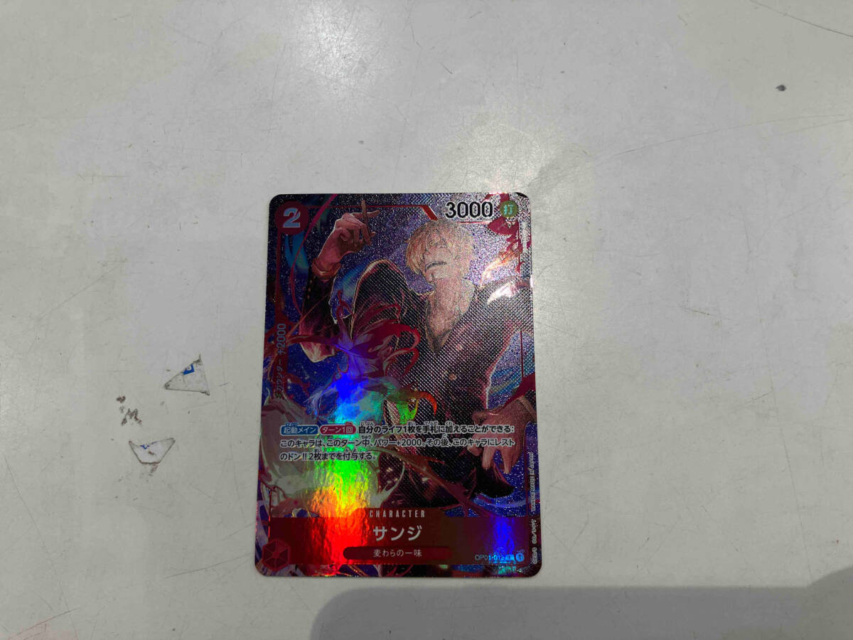 Yahoo!オークション - サンジ(パラレル)(OP01-013) R ONEPIECE...