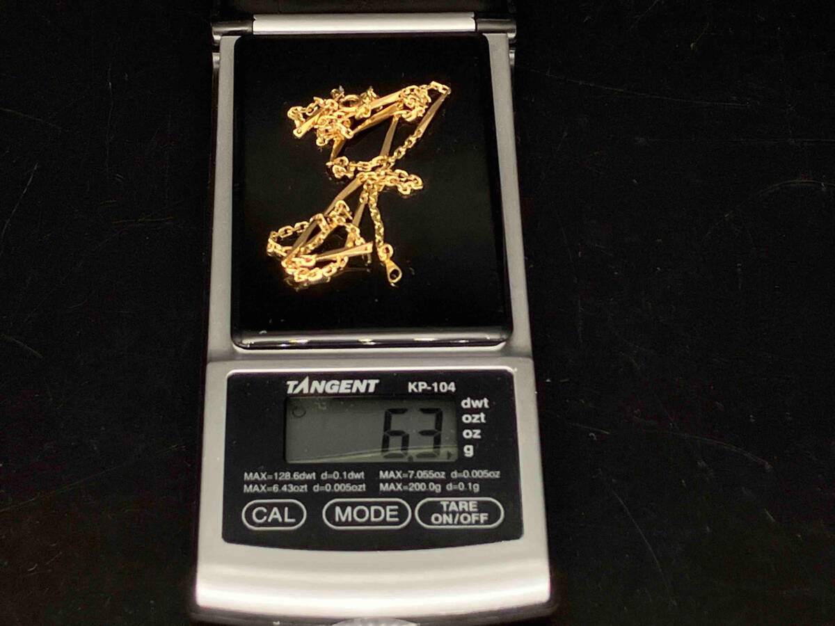 Yahoo!オークション - K18 6.3g ネックレス